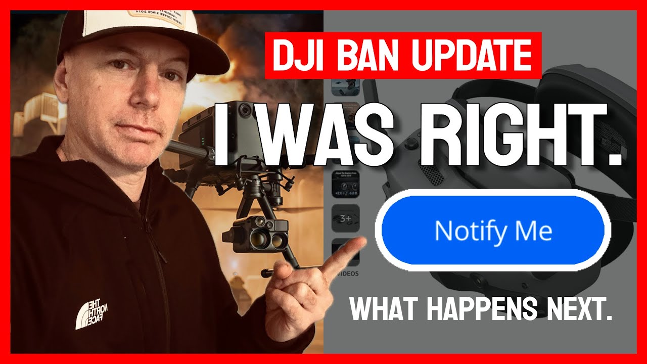 I was RIGHT‼️ - DJI Ban UPDATE!!! 🚨 - YouTube