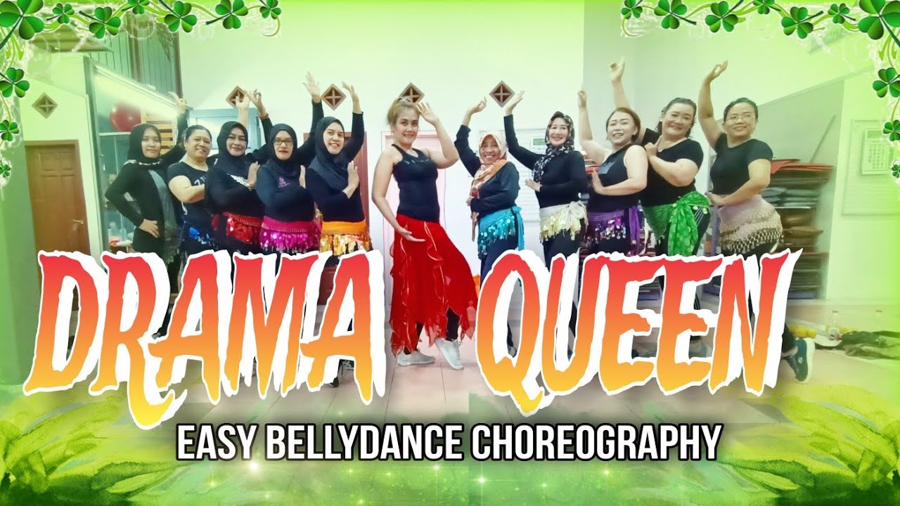 EASY BELLYDANCE CHOREOGRAPHY | DRAMA QUEEN - SAHAR | Koreografi ...