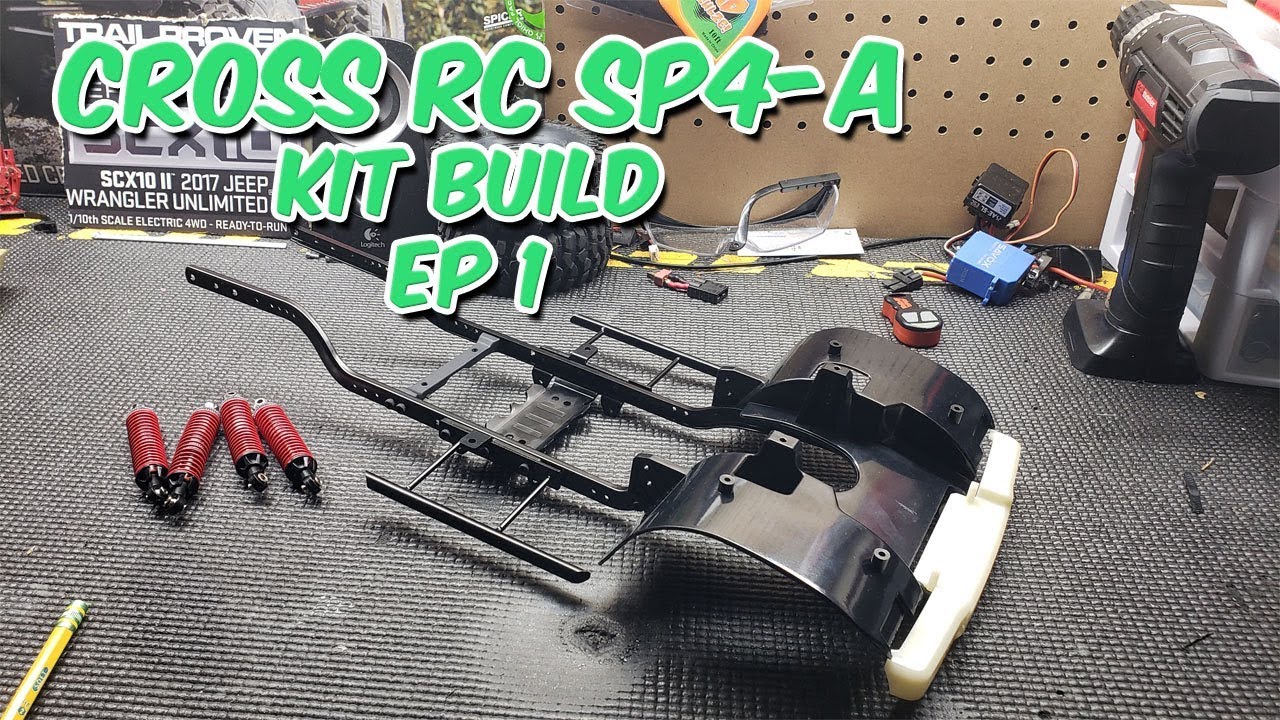 Cross Rc Sp4-A Kit build | Episode 1 - YouTube