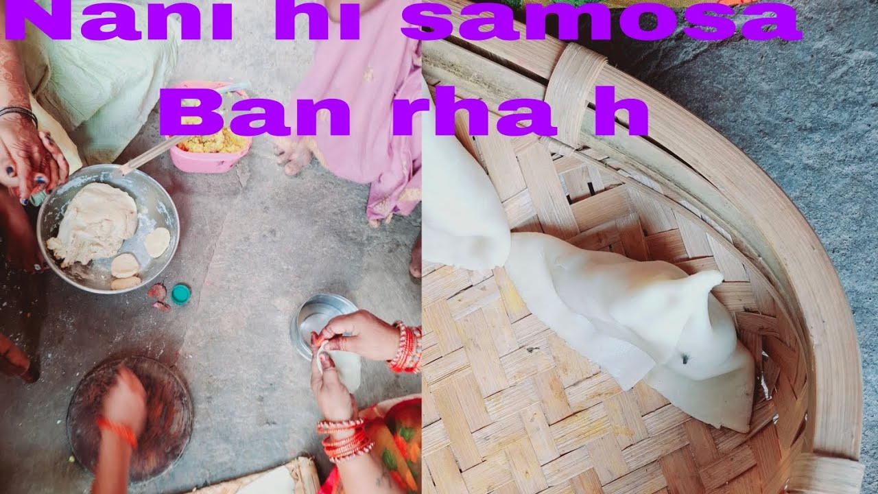 Nani hi samosa BAn rha h#viral#video#sharmajiboleggr#viral#2024#viral ...
