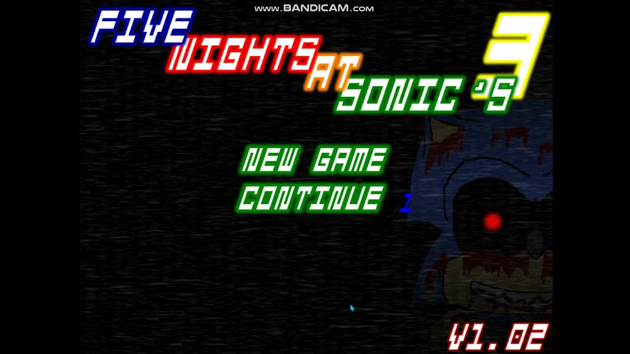 Jugando Fnas 3 | Five Night At Sonic's 3 | Noche 1 Muy Facil Como No ...