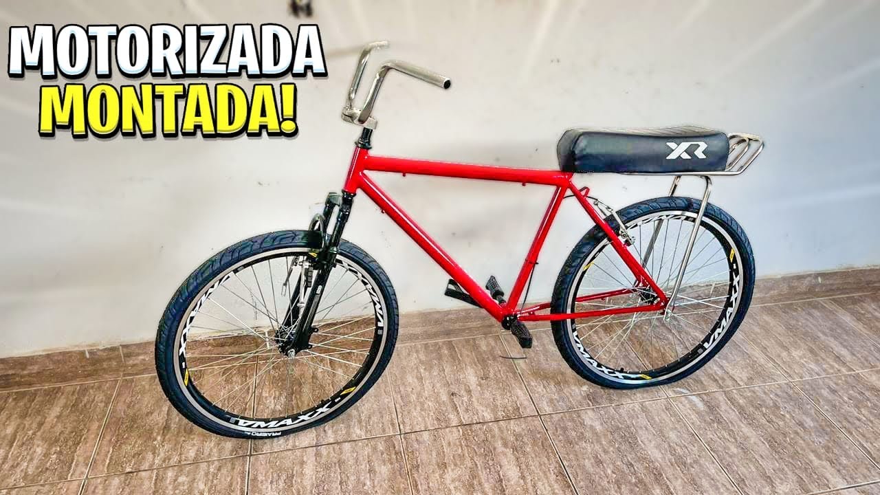 DEIXEI A MOTORIZADA PRONTA PRA COLOCAR O MOTOR - YouTube