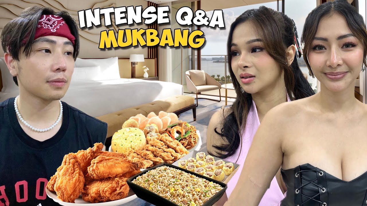 INTENSE Q&A + MUKBANG WITH ROBB GUINTO AND ANGELI KHANG (Nakakagulat) - YouTube
