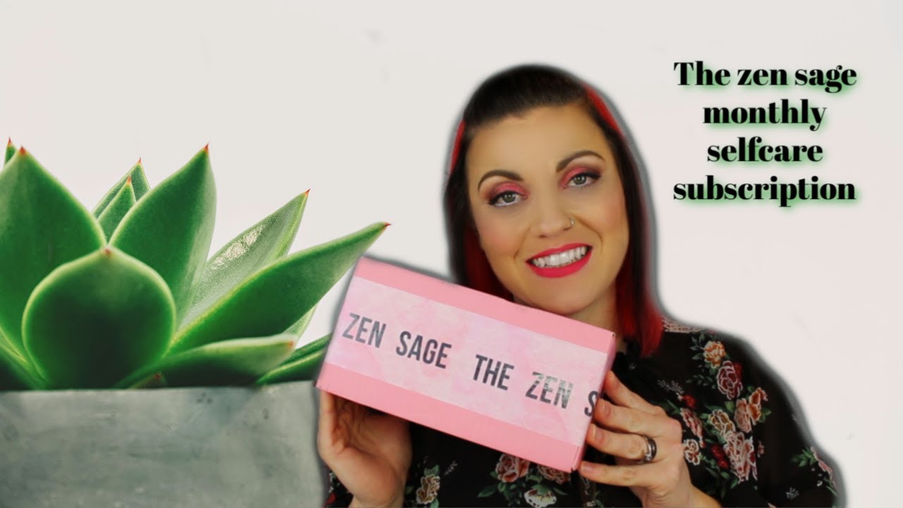 THE ZEN ME BOX FROM THE ZEN SAGE MARCH UNBOXING - YouTube