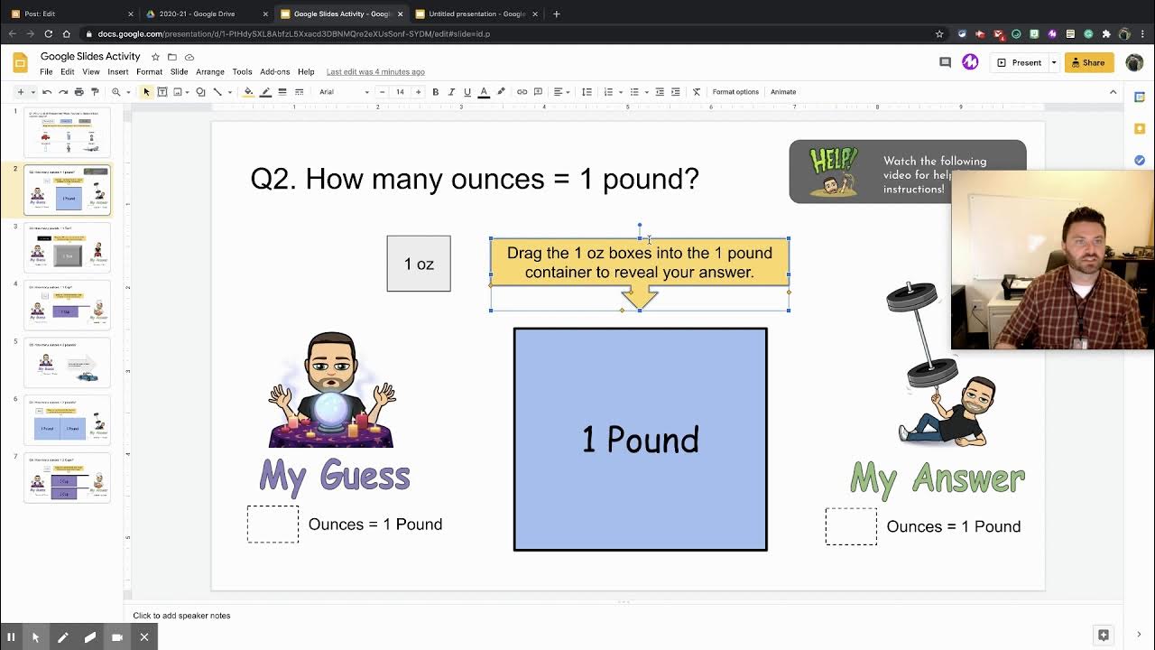 Virtual Measurement Activity in Google Slides - YouTube