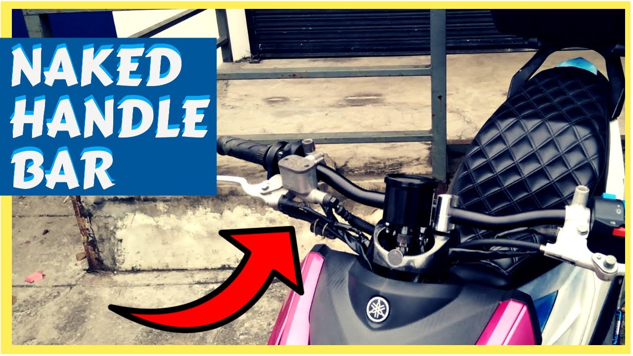 Naked Handle Bar Convertion ( Paano nga ba? ) Mio i 125 Classic style ...