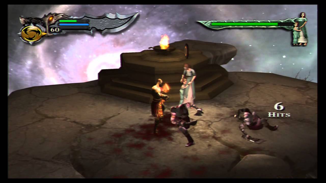 God of War - Hacked Numeric Health Bar - PS3 - YouTube