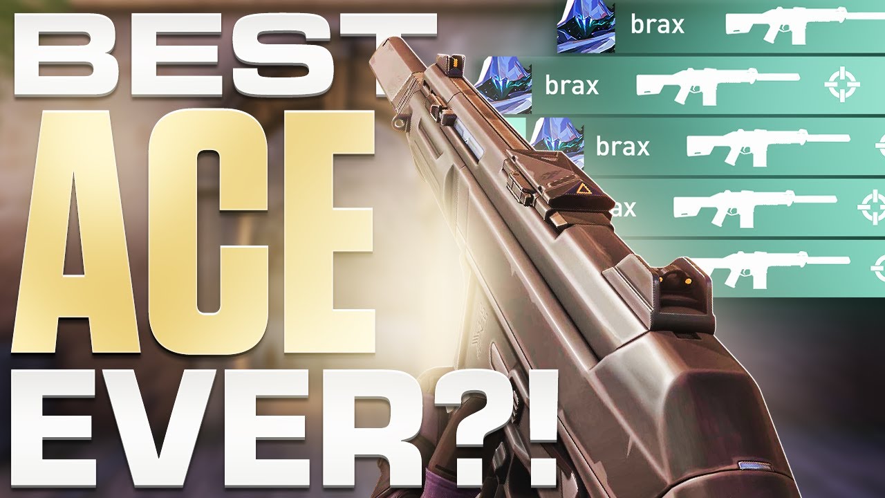 BEST VALORANT ACE EVER?! | Brax Stream Highlights - YouTube
