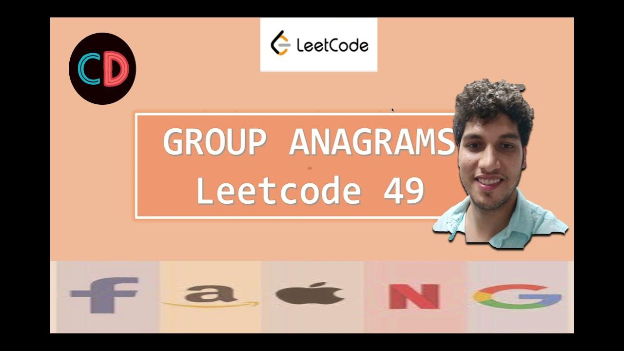 Group Anagrams | Leetcode 49 | Live coding session 🔥🔥🔥 - YouTube
