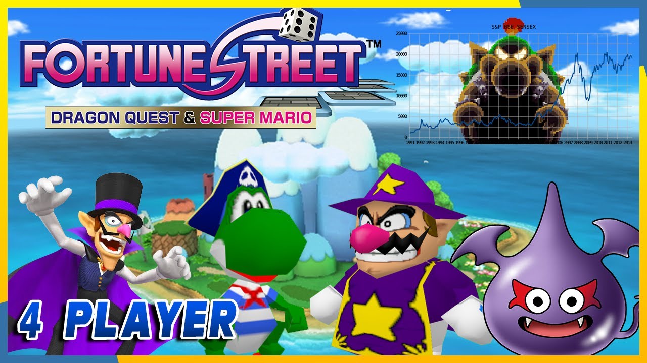 How Did Yoshi Afford An Island? | Fortune Street 4 Player Live - YouTube