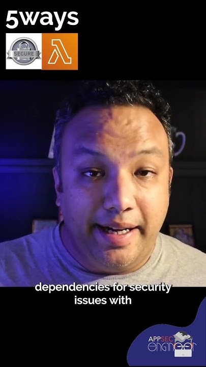 5 ways to secure AWS Lambda Functions | AppSecEngineer Shorts - YouTube