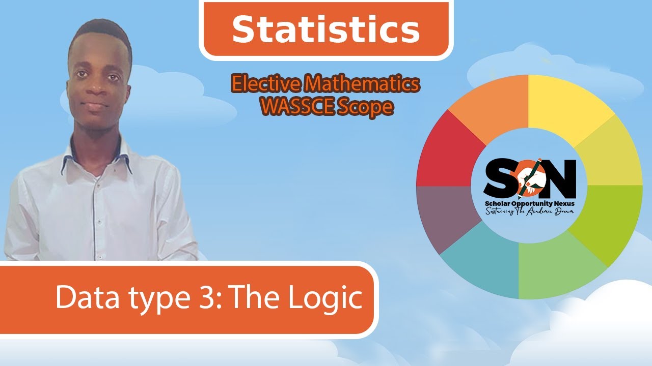 Data Type 3: THE LOGIC | STATISTICS - MATHS SON - YouTube