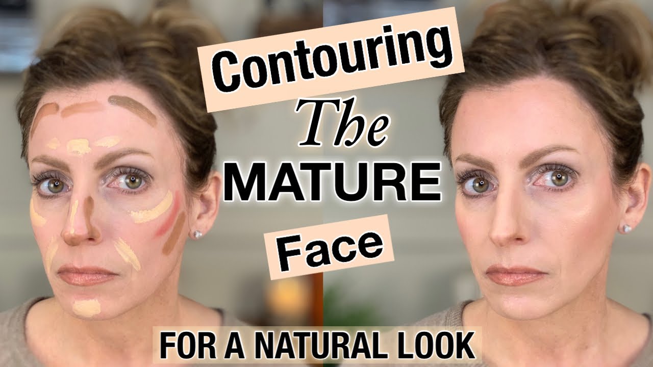 HOW TO CONTOUR AND HIGHLIGHT THE MATURE FACE | EASY BEGINNER ROUTINE ...