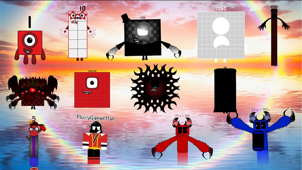 Expanded All stars - Uncannyblocks band but different (1 - 1M) BONUS ...