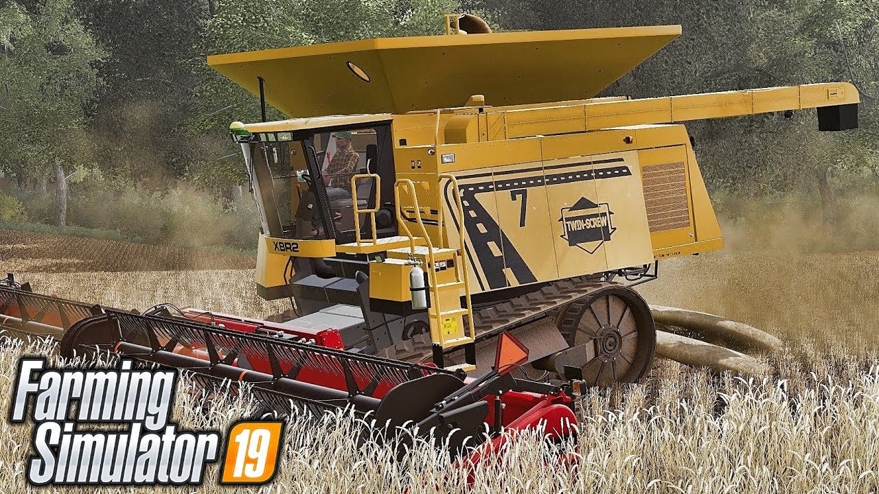 Farm Sim News! Bi-Rotor Combine, Push Mower, & 82 Studio Is Here! - YouTube