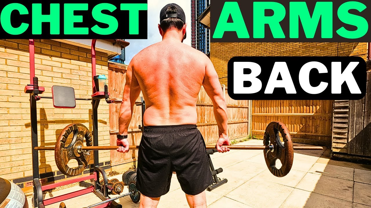 (FAST & EFFECTIVE CHEST BACK ARMS MOVEMENTS) MOTIVATION 2024 FITNESS ...