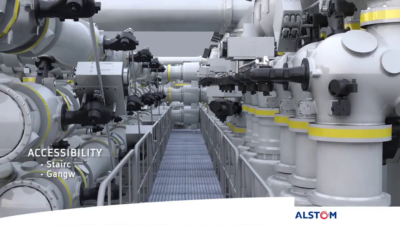 GIS T155 420kV ALSTOM - YouTube