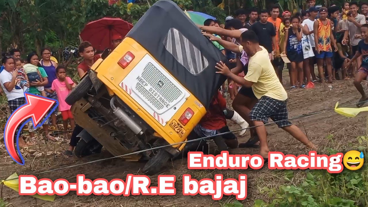 Bao bao racing | R.E Bajaj | Sumemplang 😱 Samal island brgy.libuak ...