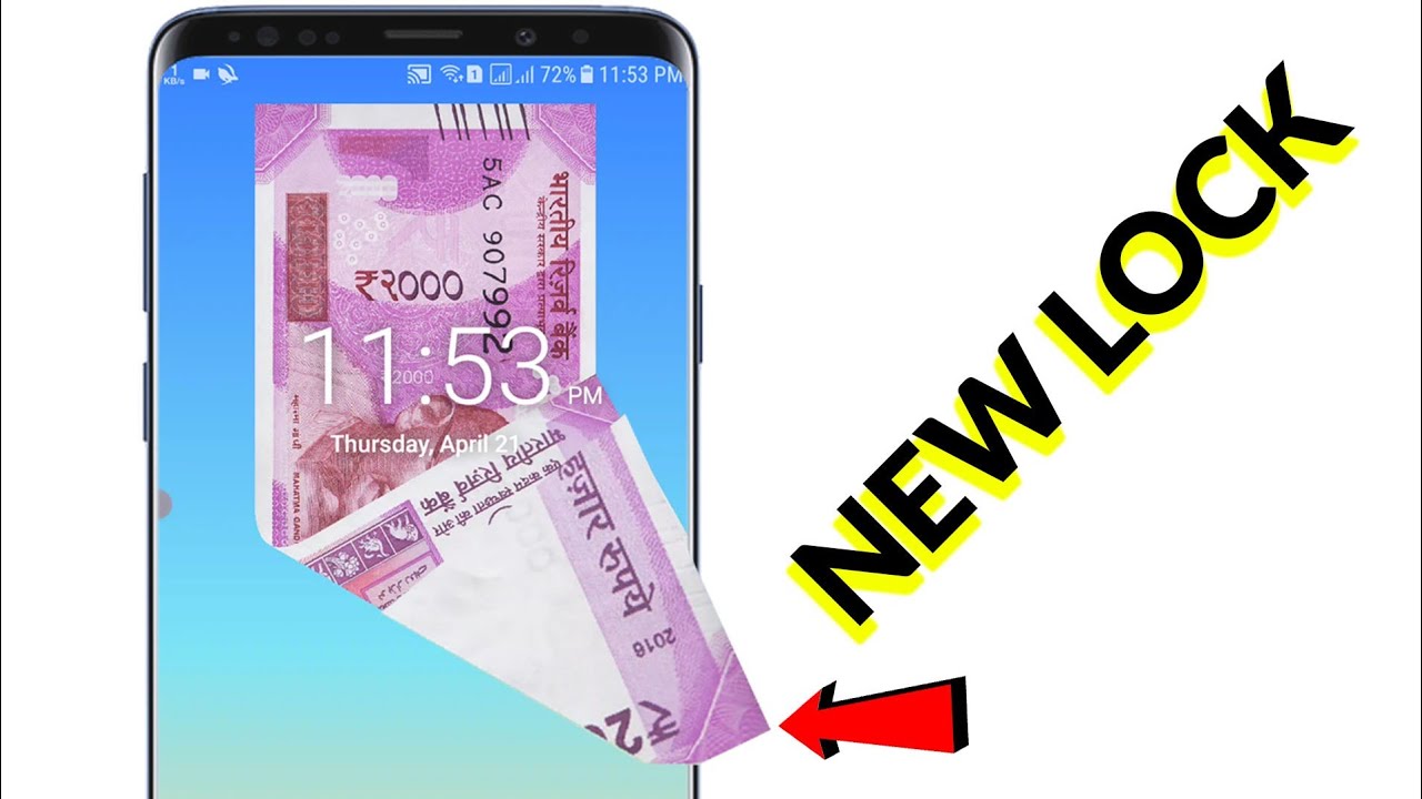 New Lock On Android | Money Foldable Lock | Hoga Toga | Set Pin Lock ...