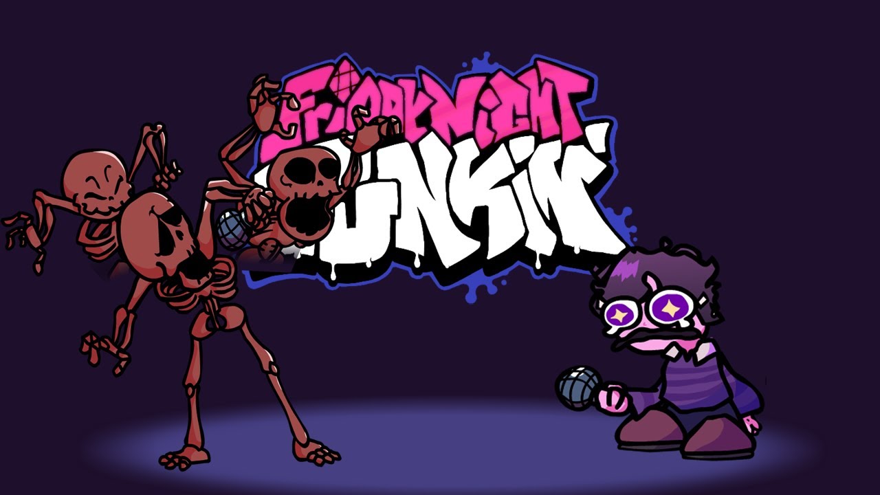 Friday Night Funkin' JellyBean VS. The Skeletons Mod - YouTube