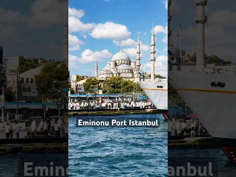 Eminonu Port - Istanbul | Day 1 | Turkey 🇹🇷 #istanbul #explore #travel #traveling #amazing #shorts