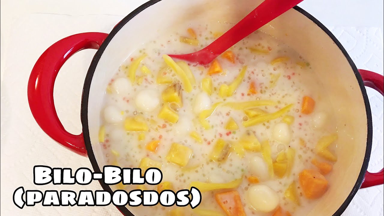 HOW TO COOK: Ginataang Bilo Bilo | Paradosdos (Easy Filipino Dessert ...