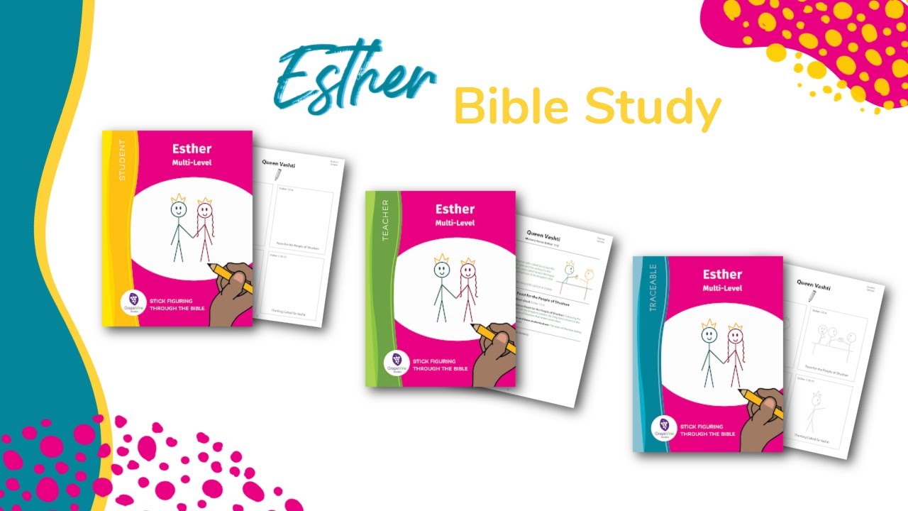 Esther Bible Study for Kids - YouTube
