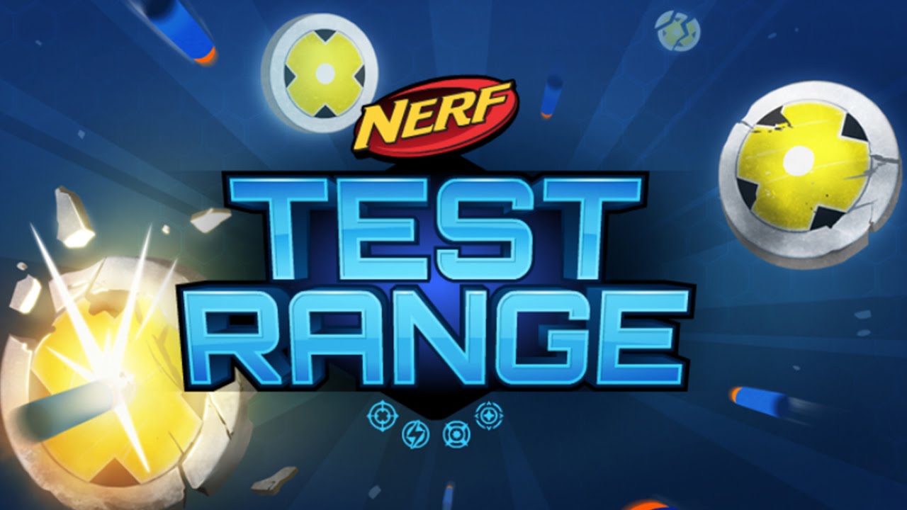 Nerf Test Range (Accuracy, Speed, Power, Distance Gameplay) - YouTube