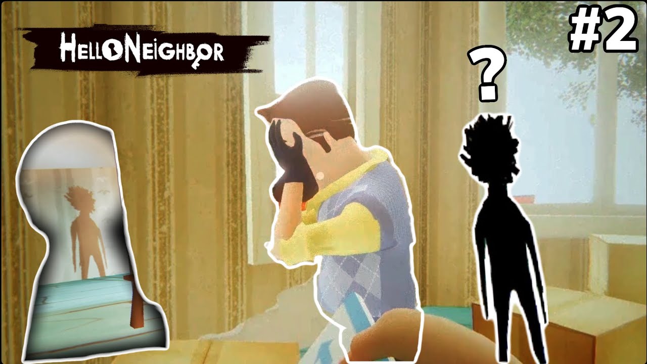 A mysterious shadow man!? | Hello neighbor Alpha 3 #2 ENDING - YouTube