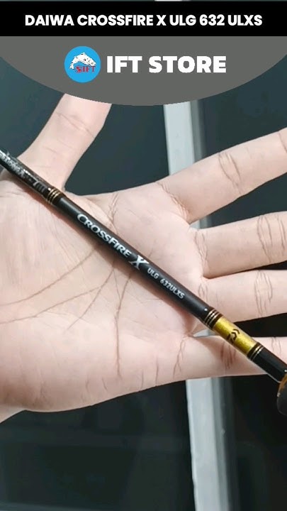 Joran DAIWA CROSSFIRE X ULG 632 ULXS - YouTube