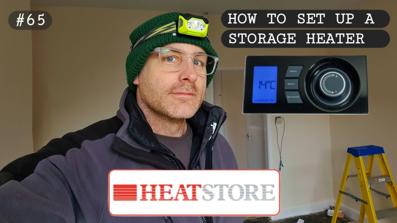 How to set up storage heaters | HEATSTORE HHR (65) - YouTube