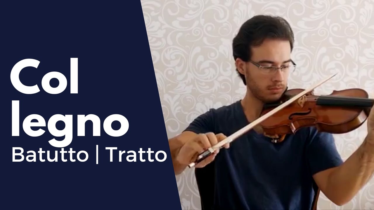 COL LEGNO (Battuto e Tratto) - YouTube