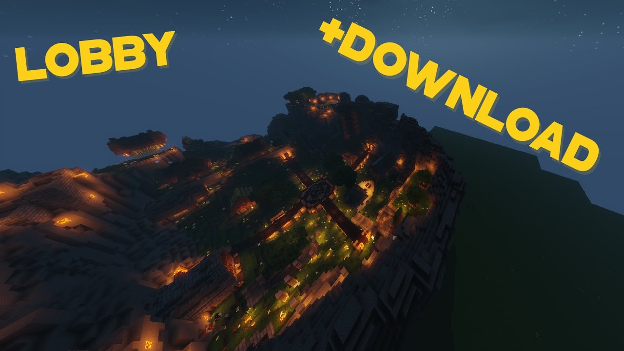 Minecraft Lobby Map [+Download] (#02) - YouTube