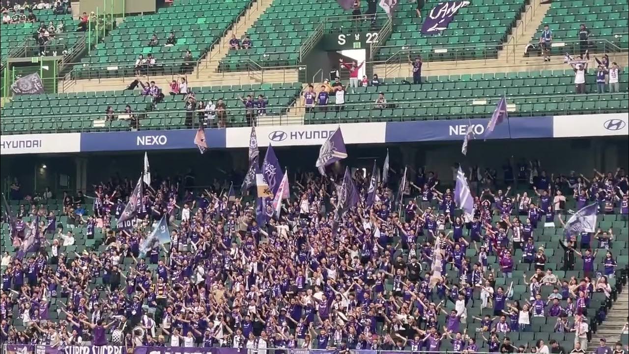 K리그1•14R•전북현대vsFC안양#FC안양응원 - YouTube