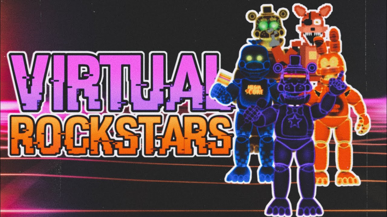 [FNAF] Speed Edit. | Virtual Rockstar Animatronics (Remake) - YouTube