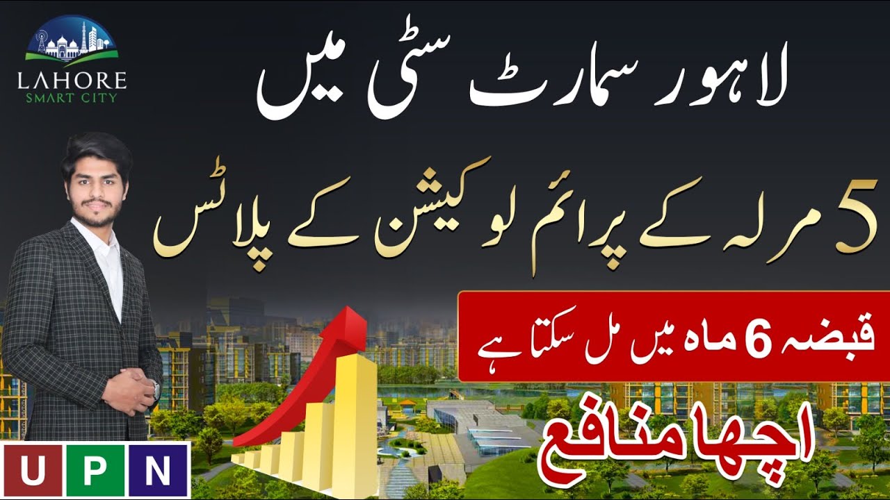 Lahore Smart City | 5 Marla Prime Location Plots for Sale | Possession ...