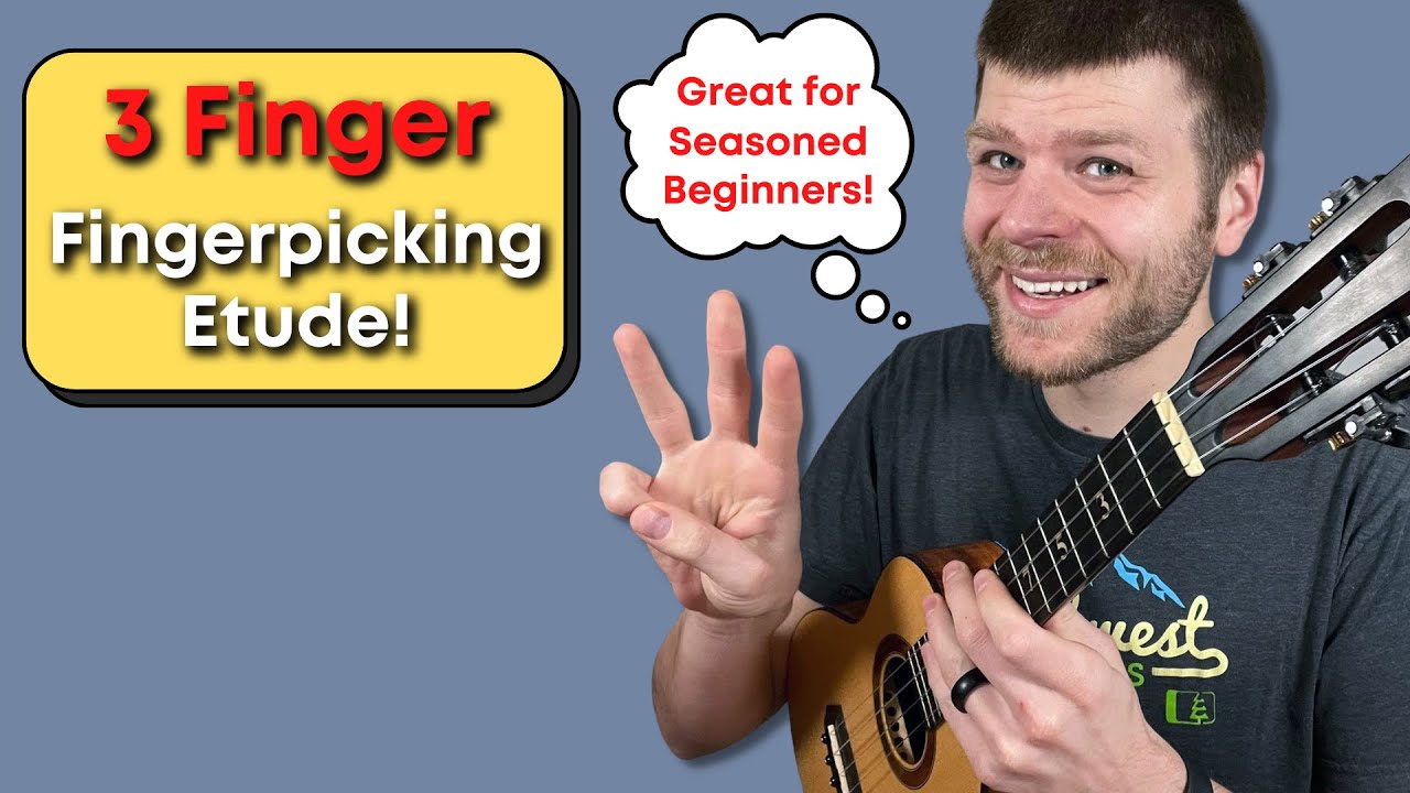 Learn to Fingerpick this Beautiful Ukulele Etude Using a 3 Finger ...