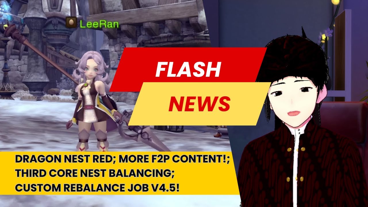 [FLASH NEWS] RED DRAGON NEST UPDATE ~4~ | VTUBER INDONESIA - YouTube