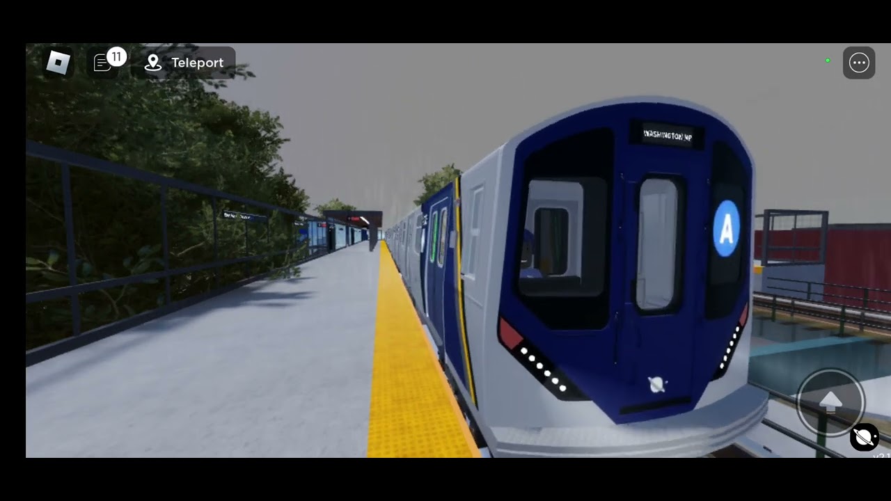 Roblox 2.1 Neptune City Subway: R211 A train leaving Broadway 80 St ...