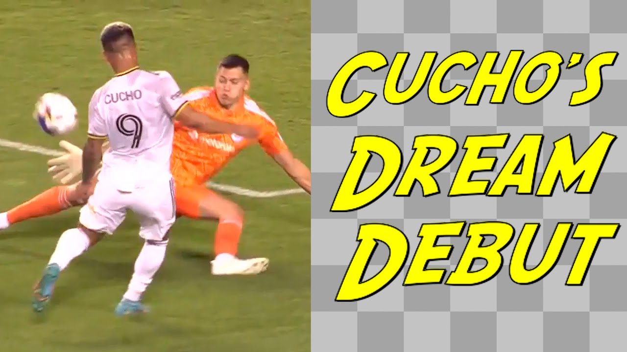 Dream debut for Cucho Hernandez! Crew beat Fire 3-2 - YouTube