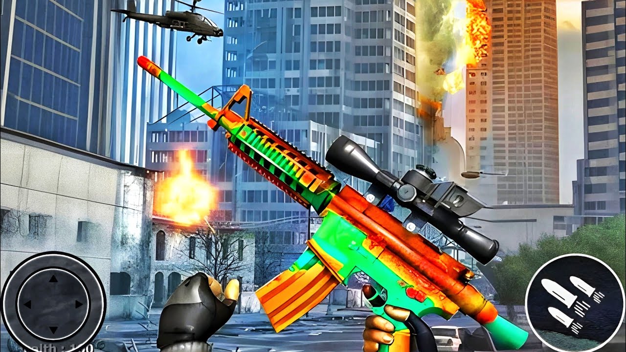 FPS Commando Shooting Strike Gun 2025 Offline Game - Android Gameplay ...
