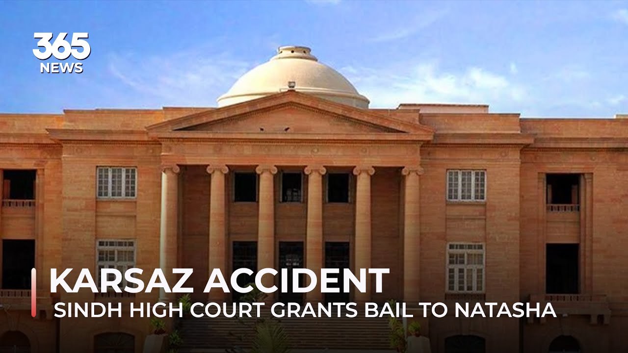 Karsaz accident case | Sindh High Court grants bail to Natasha Iqbal ...
