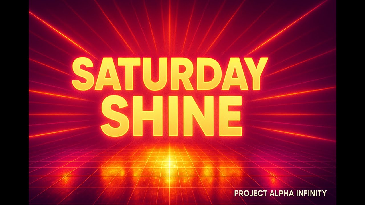 Saturday Shine – A Project Alpha Infinity Disco Anthem 2025 - YouTube