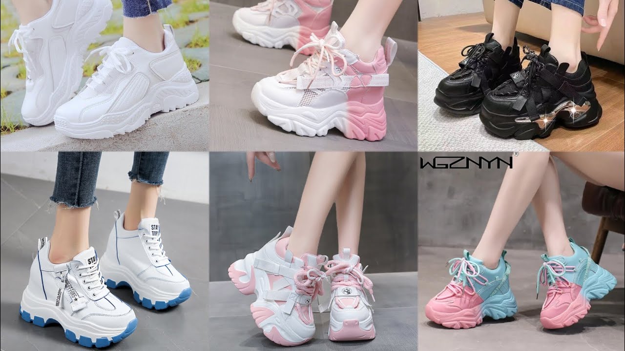Korean Trending and Stylish Sneakers for girls ||joggers for girls ...