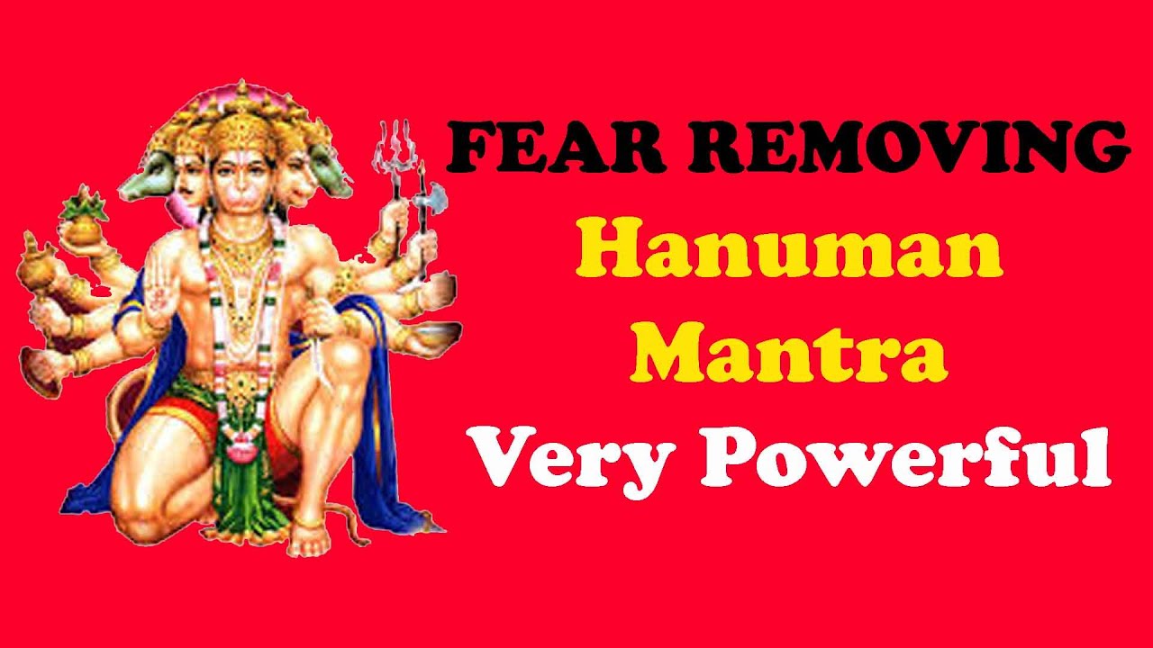 Fear Removing Hanuman Mantra chanting ||11 Minutes Powerful Spell To ...