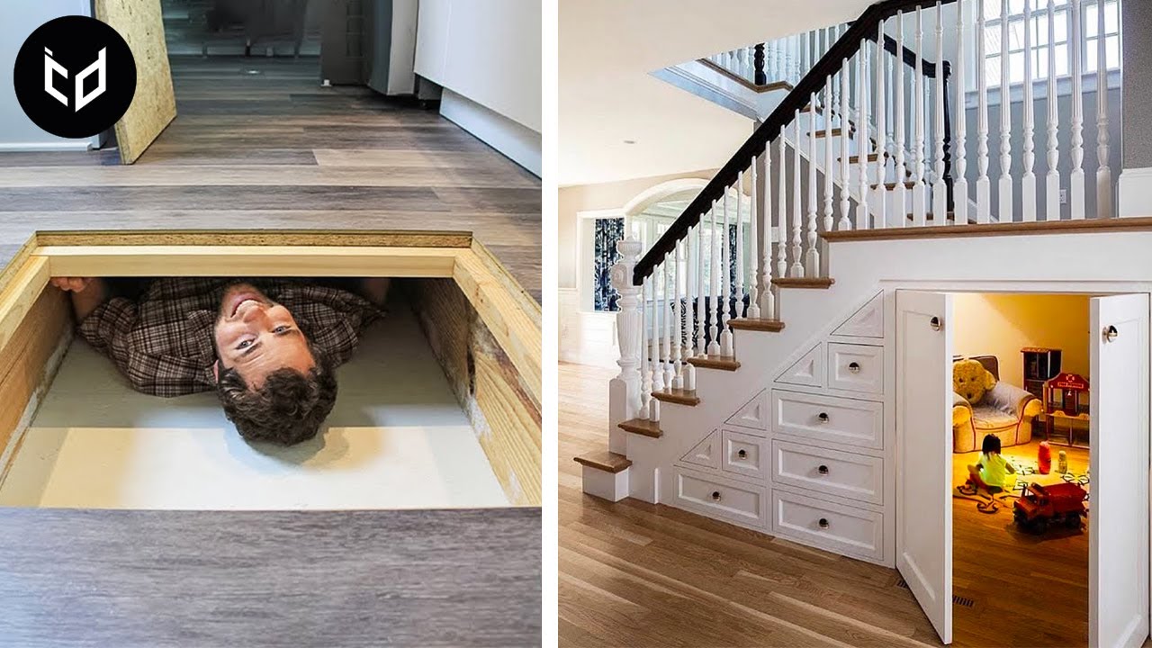 INCREDIBLY INGENIOUS Hidden Rooms and Secret Furniture Best Of All TIME ...