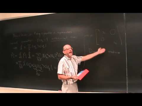 Phys521F14 Podcast05 Hermitian operators, Complete sets of commuting ...