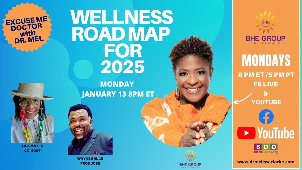 EXCUSE ME DOCTOR with DR. MEL; YOUR WELLNESS ROAD MAP 2025 - YouTube