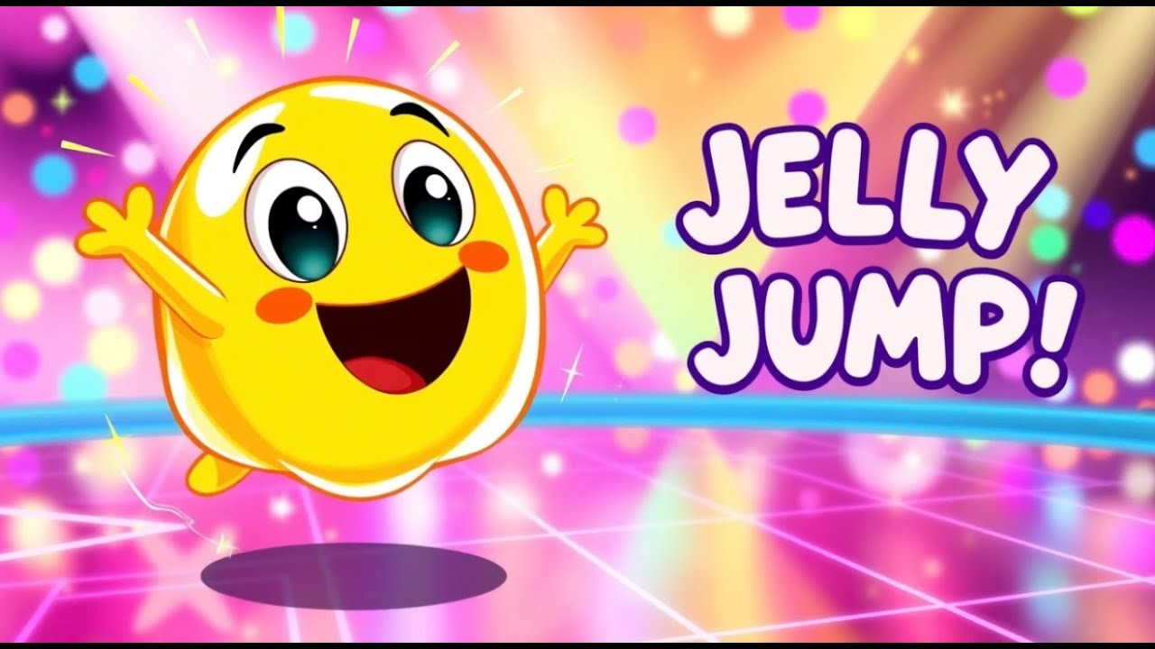 Jelly Jump Dance! 🎶 Bounce, Wiggle, and Have Fun! 🐾🎉 - YouTube
