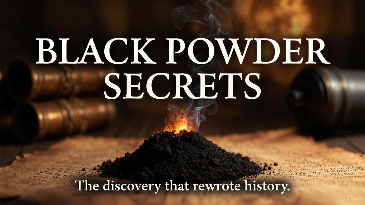 How Gunpowder Was Really Made 💥 The Simple Discovery That Changed the ...